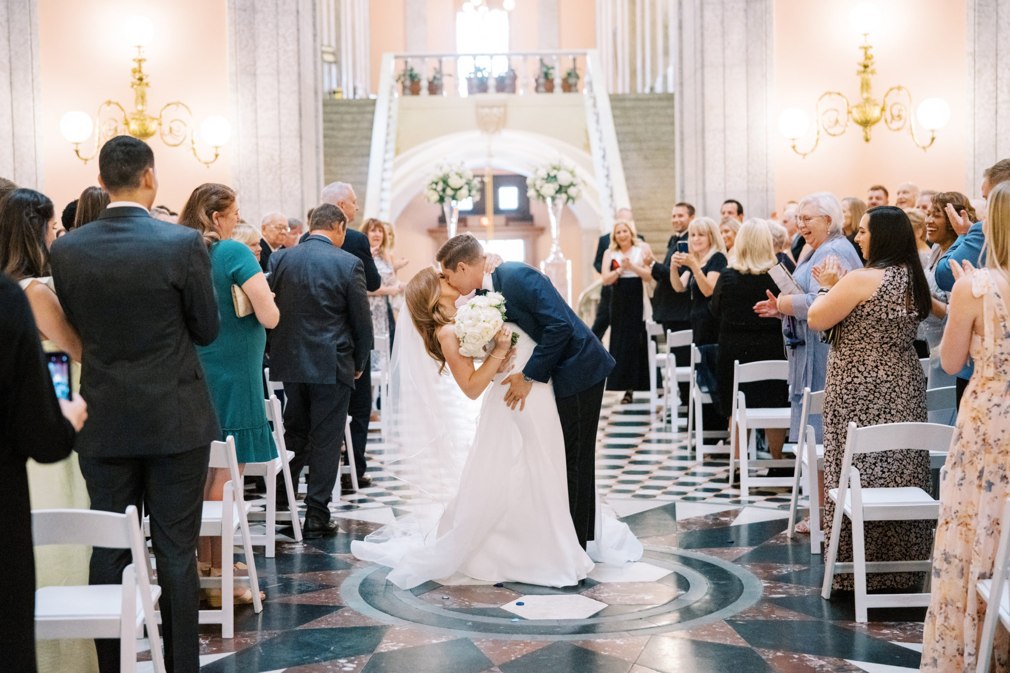 A Regal Fairy Tale Wedding at The Ohio State House - Aisle & Company